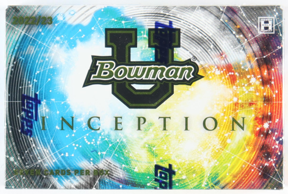 2022-23 Bowman University Inception Multi-Sport Hobby Box with (7 ...