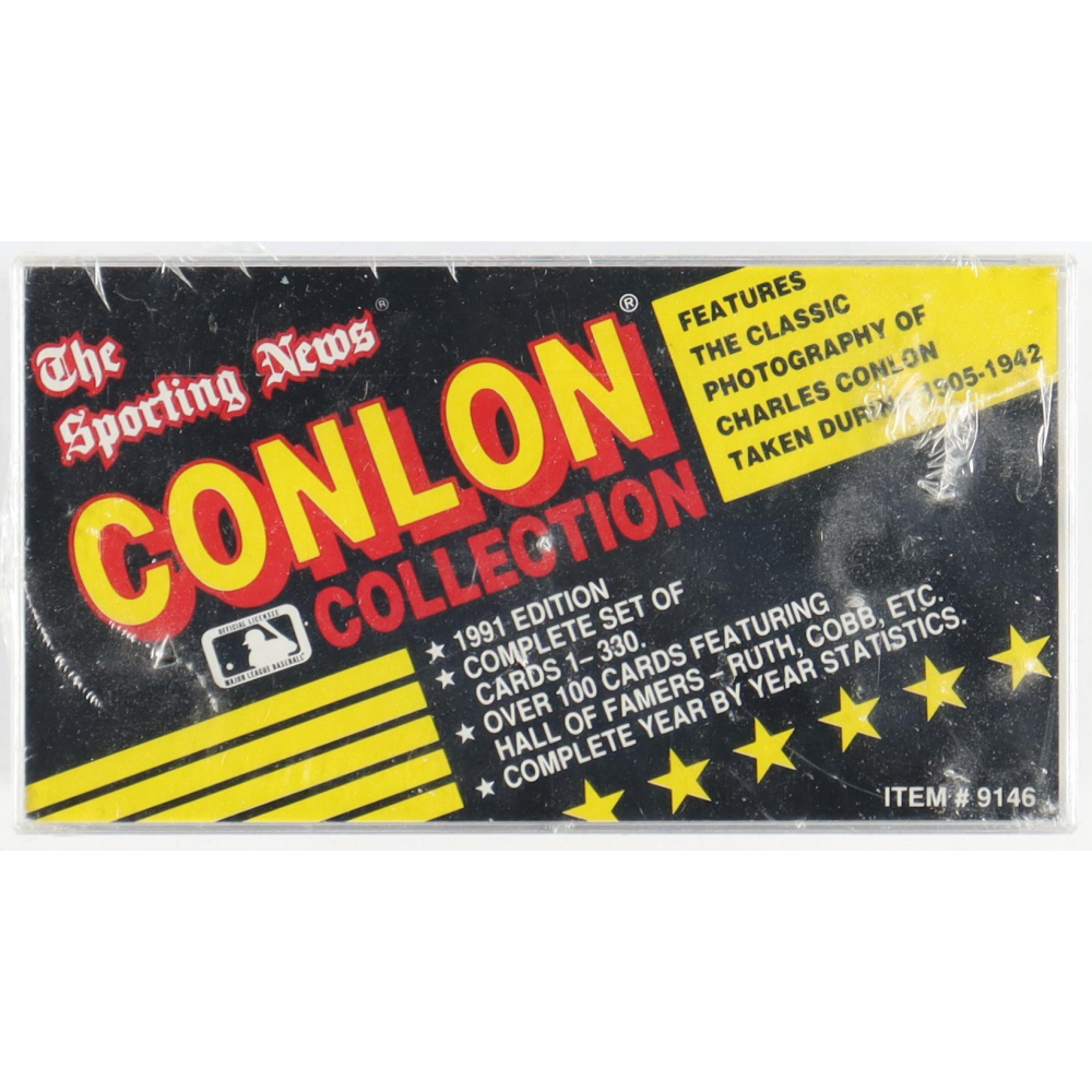 1991 Conlon Collection Baseball Factory Set with (330) Cards | Pristine ...