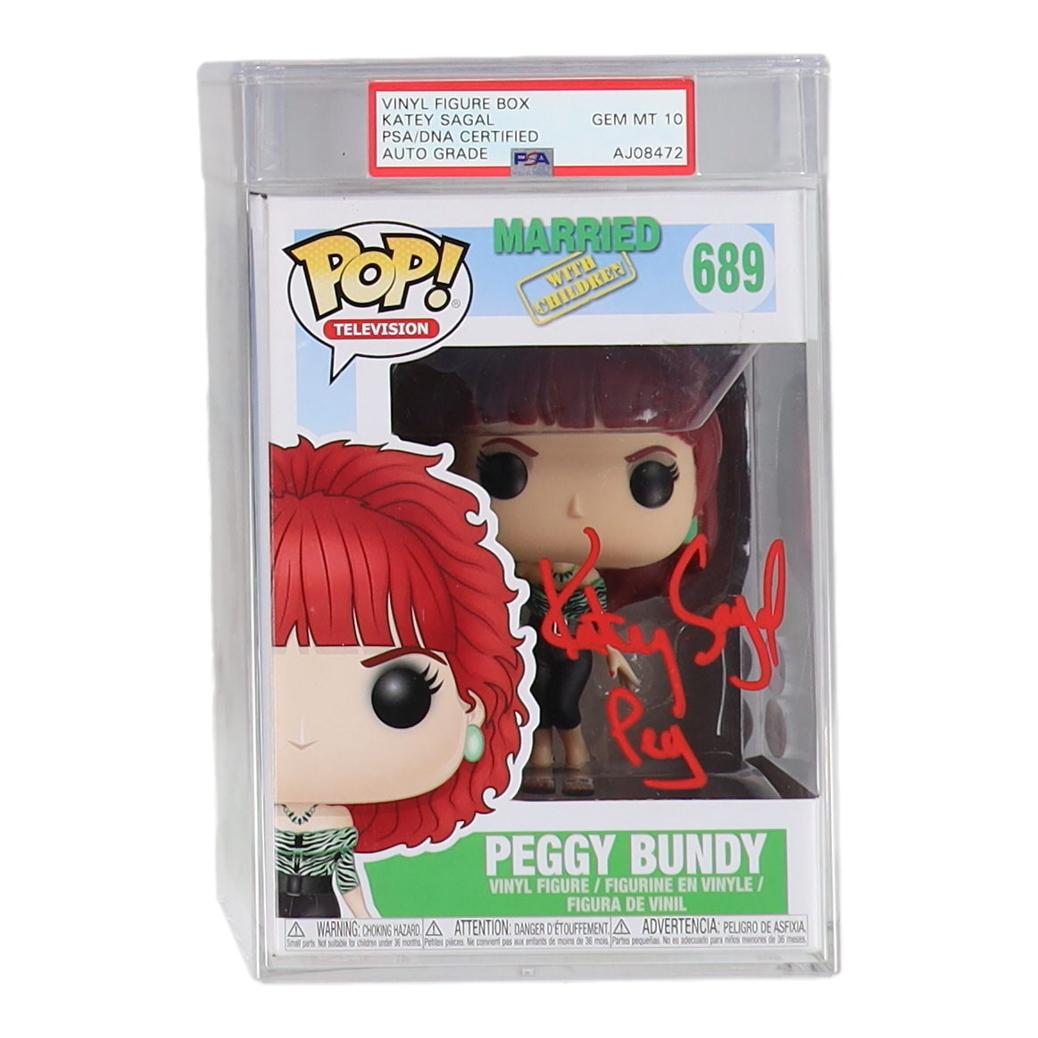 Katey Sagal Signed "Married with Children" #689 Peggy Bundy Funko Pop ...