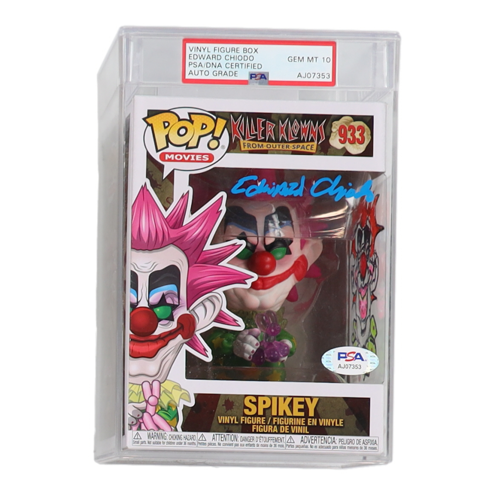 Edward Chiodo Signed "Killer Klowns From Outer Space" #933 Spikey Funko ...