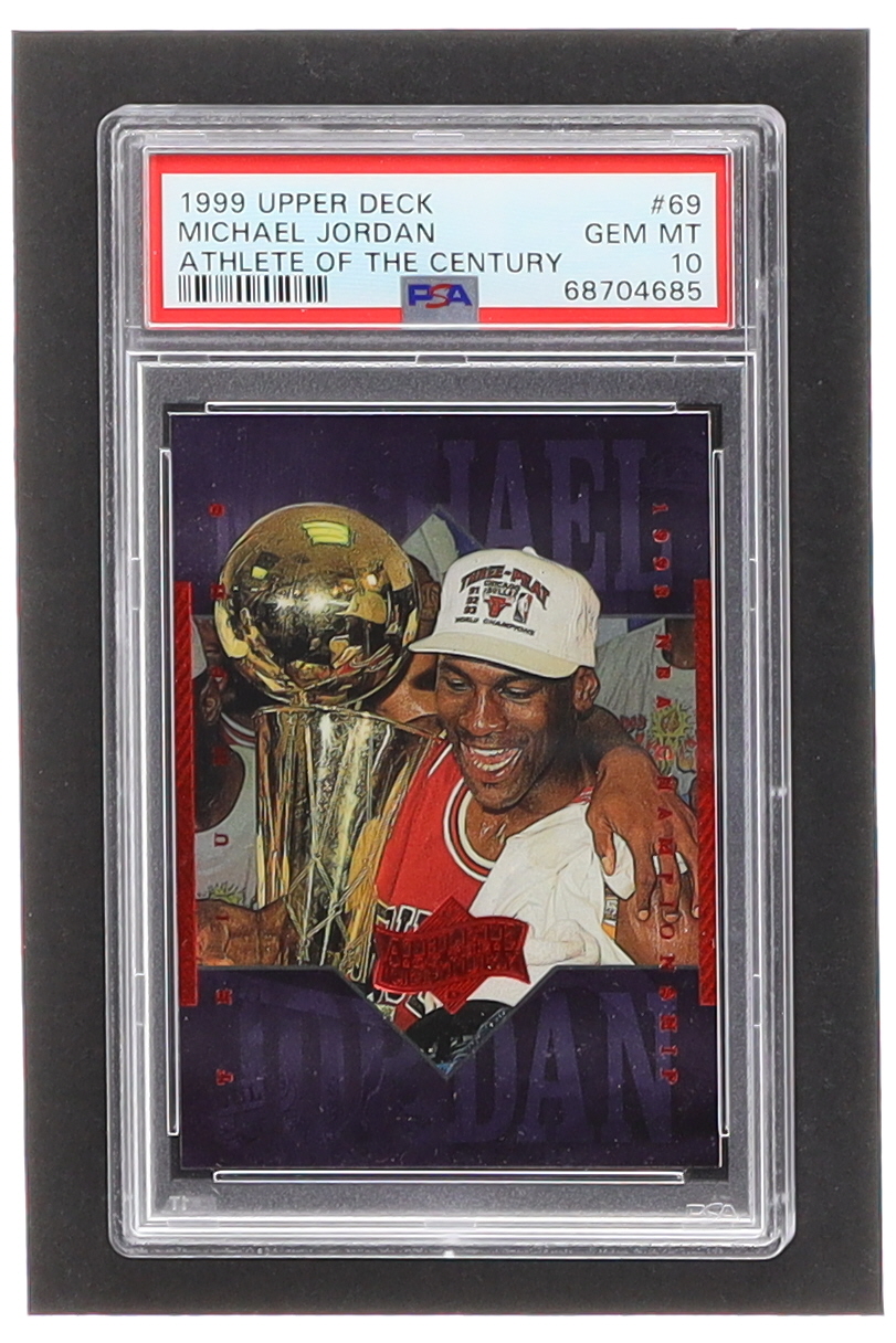 Michael Jordan 1999 Upper Deck Michael Jordan Athlete of the Century ...