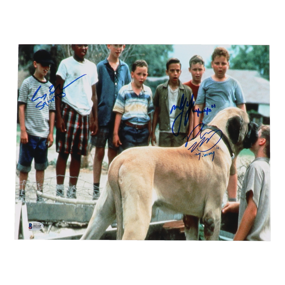 Marty York, Victor DiMattia & Chauncey Leopardi Signed "The Sandlot ...
