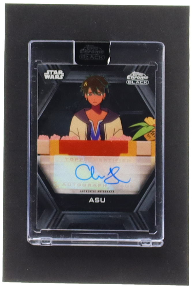 Christopher Sean As Asu 2022 Topps Chrome Black Star Wars B Design ...