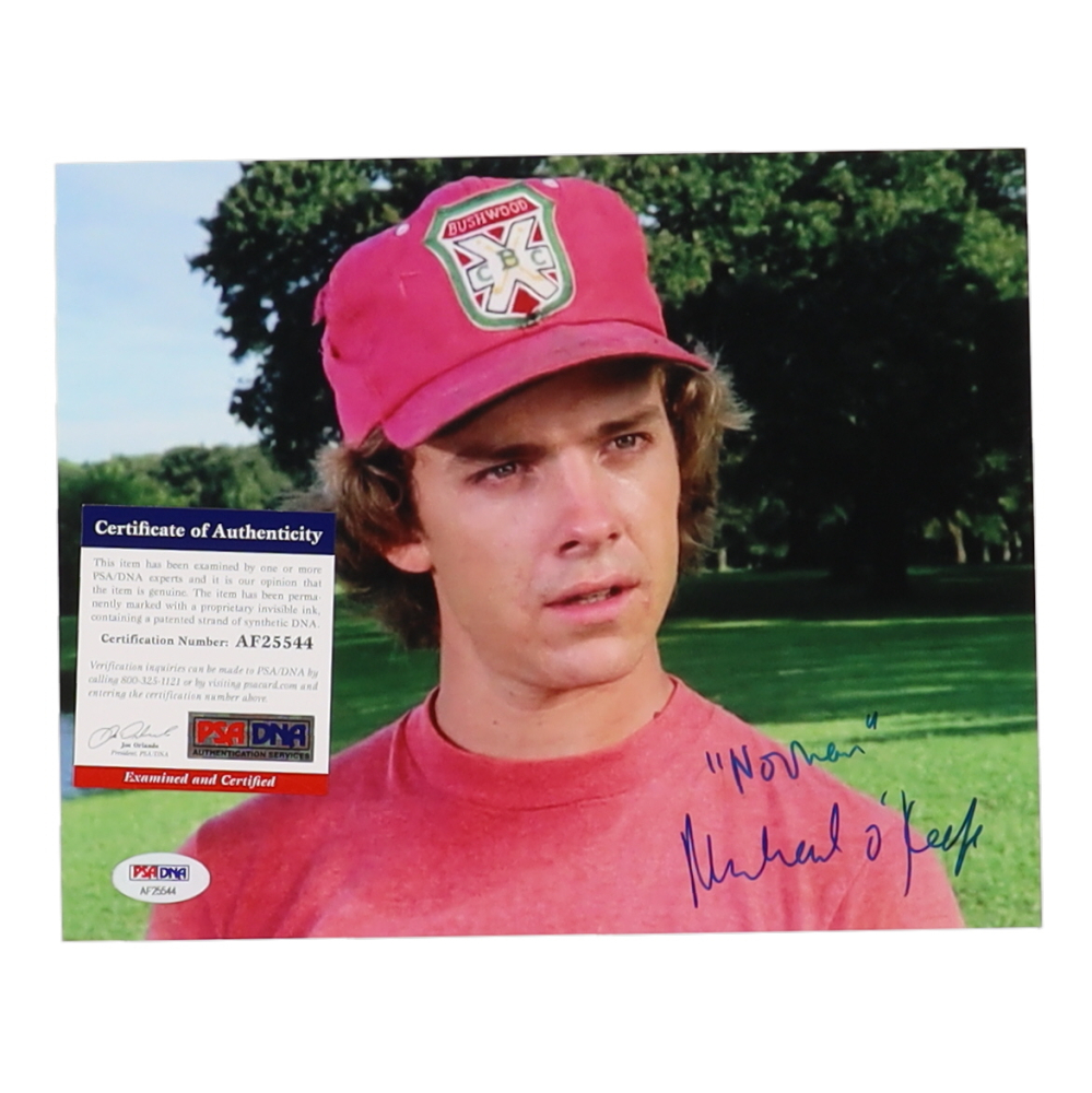 Michael O'Keefe Signed "Caddyshack" 8x10 Photo Inscribed "Noonan" (PSA) | Pristine Auction