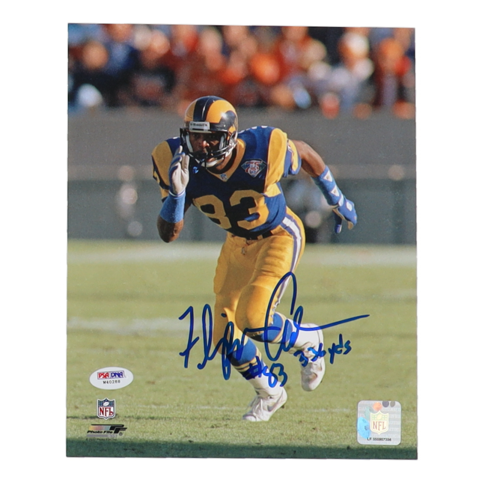 Flipper Anderson Signed Rams 8x10 Photo Inscribed "336 Yds" (PSA ...