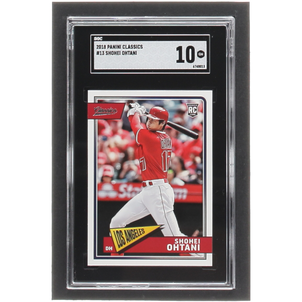 Shohei Ohtani 2018 Classics #13 RC (SGC 10) | Pristine Auction