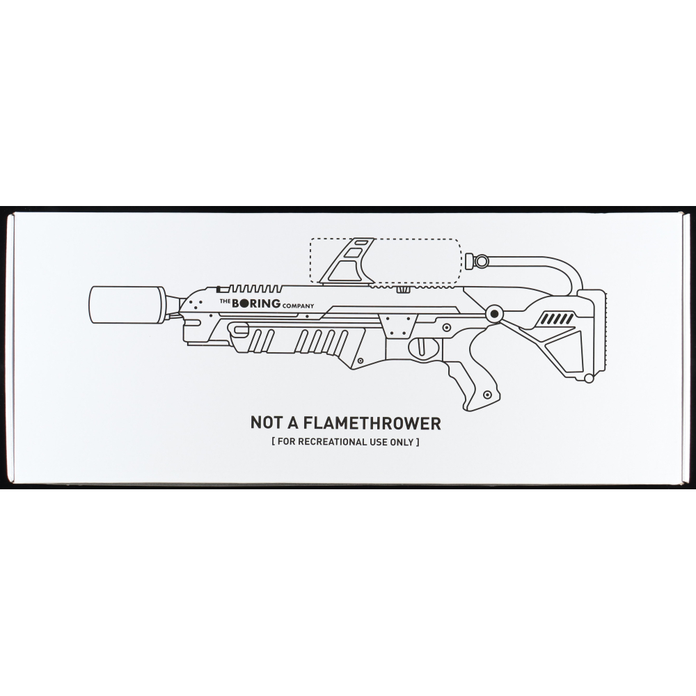 The Boring Company "Not A Flamethrower" With Original Box and Manual ...