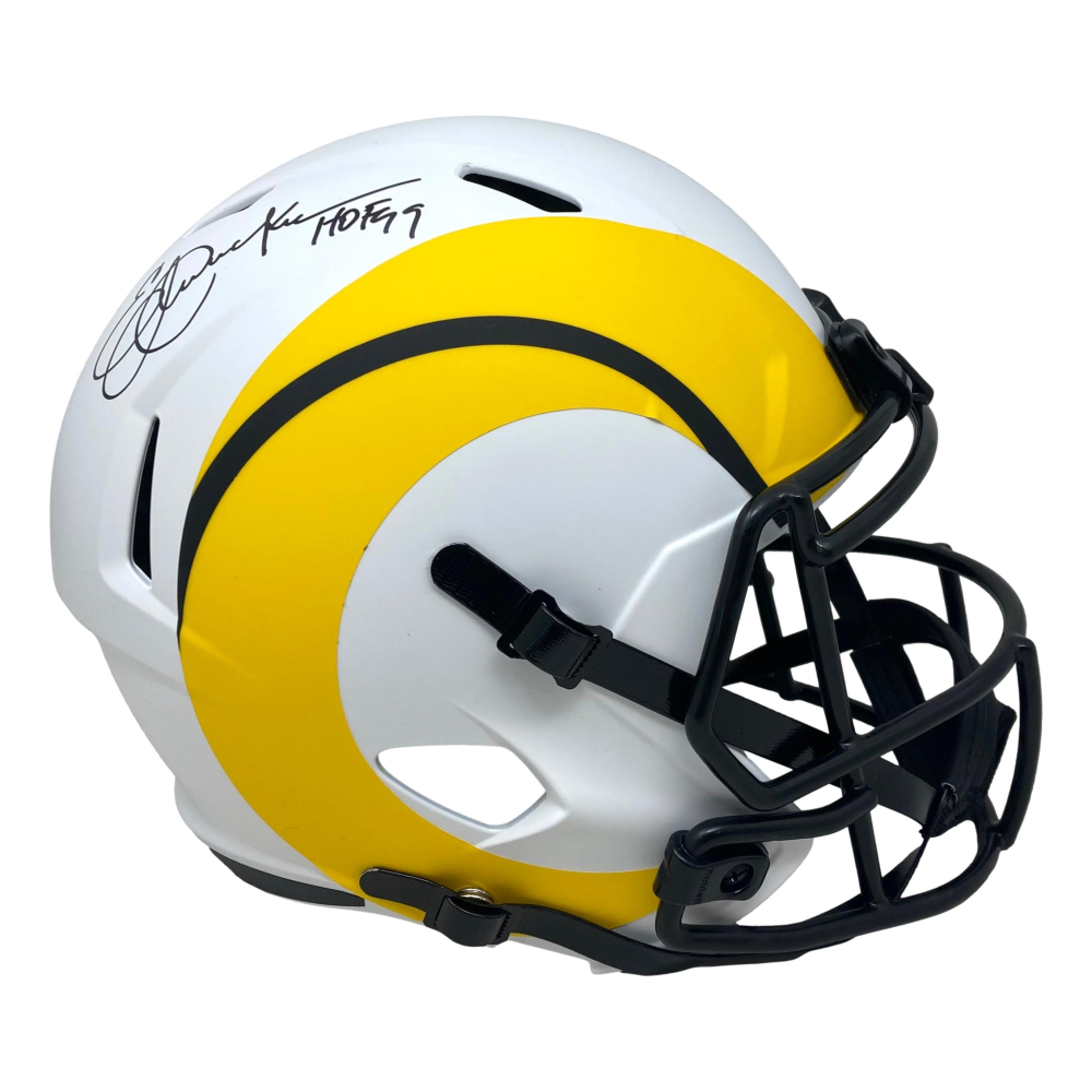 Eric Dickerson Signed Rams Full-Size Lunar Eclipse Alternate Speed ...