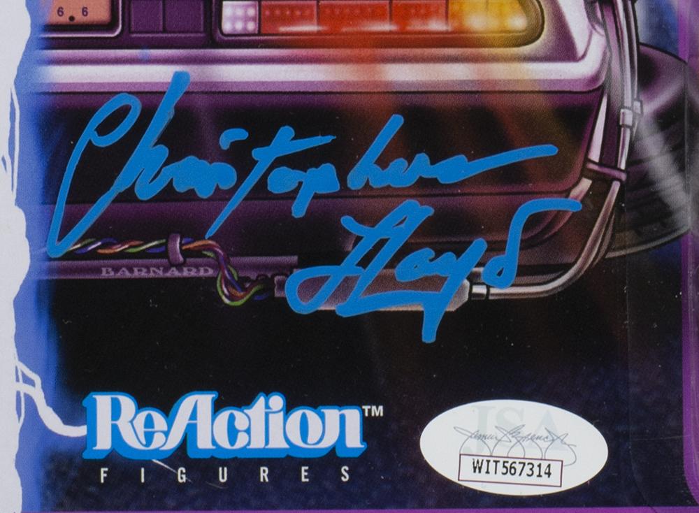 Christopher Lloyd Signed "Back to the Future" Future Doc Action Figure ...