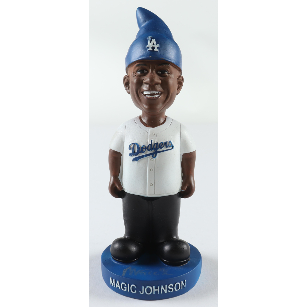 Magic Johnson Signed Dodgers Bobblehead (PSA) | Pristine Auction