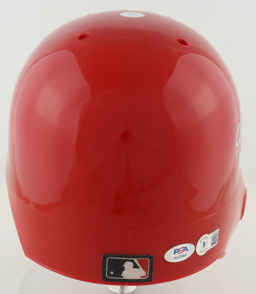 2002 Angels Full-Size Batting Helmet Signed By (7) With Mike Scioscia ...