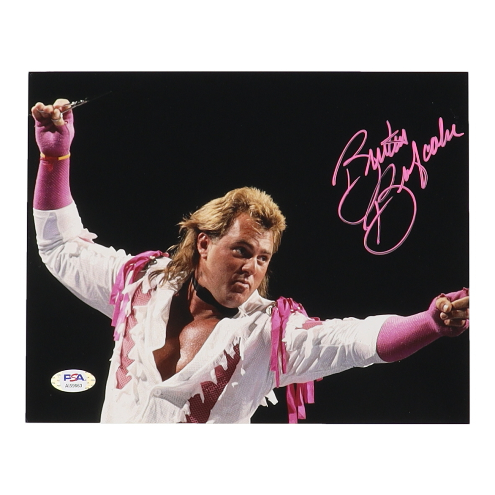 Brutus Beefcake Signed WWE 8x10 Photo (PSA) | Pristine Auction
