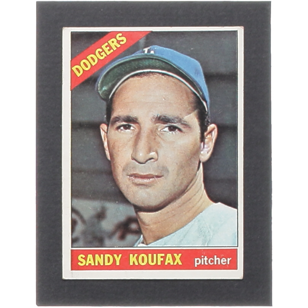 Sandy Koufax 1966 Topps #100 | Pristine Auction