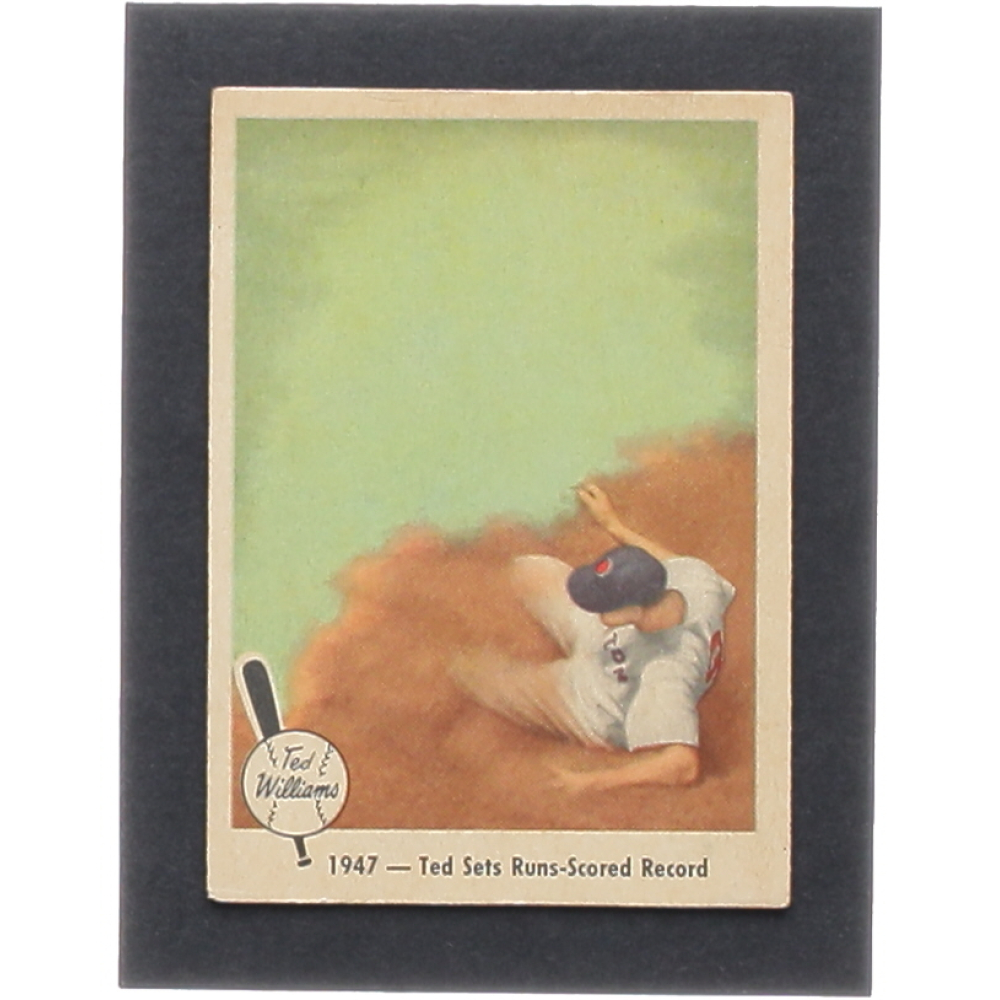 Runs Scored Record 1959 Fleer Ted Williams #34 | Pristine Auction