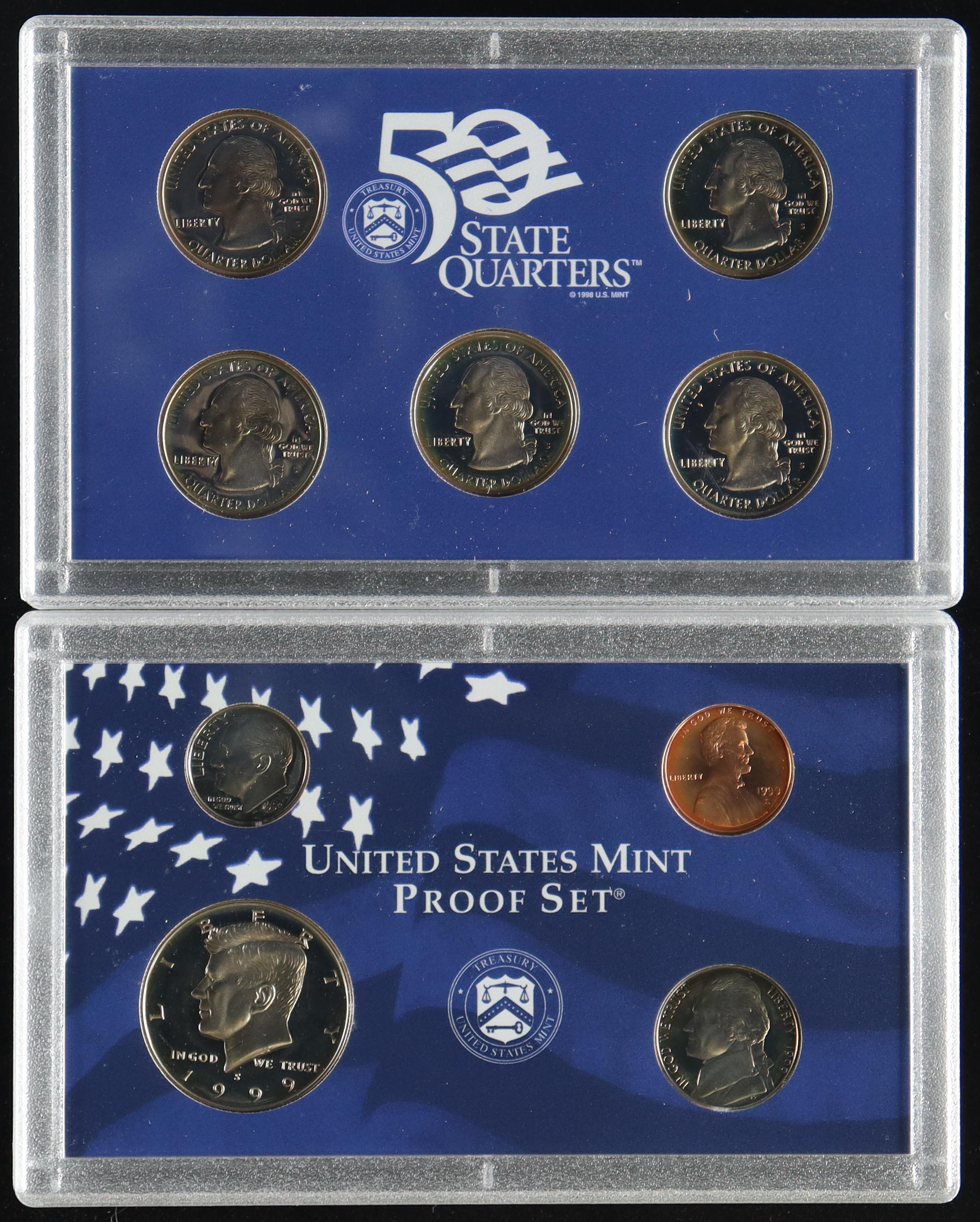 1999-D United States Mint Uncirculated Set with (9) Coins | Pristine ...