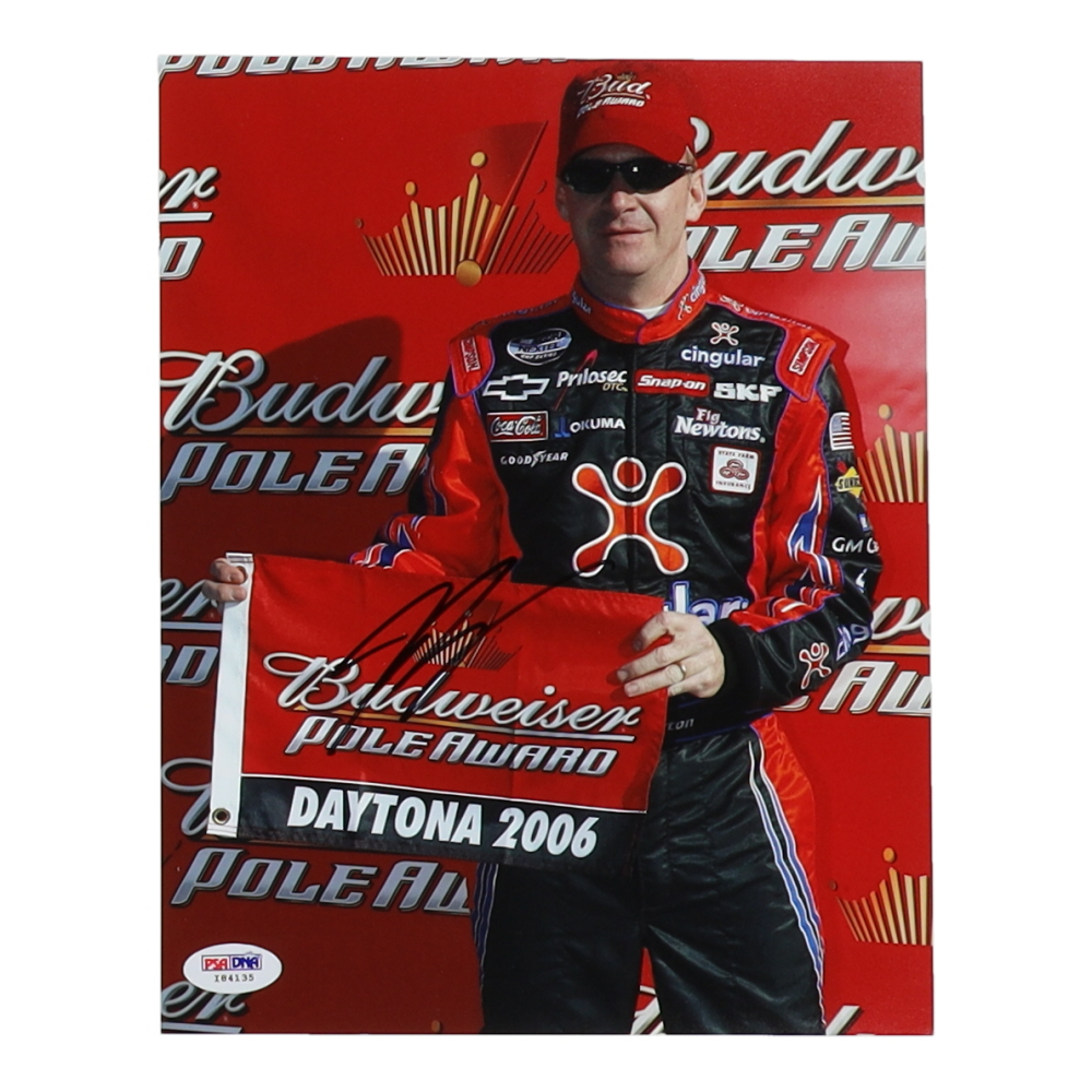 Jeff Burton Signed NASCAR 8x10 Photo (PSA) | Pristine Auction