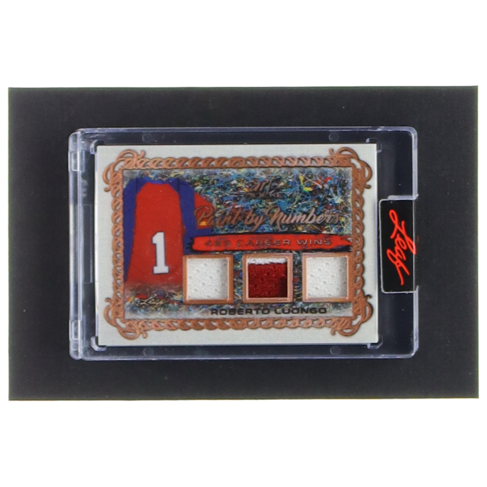 Roberto Luongo 2022 Leaf Art of Hockey Paint by Numbers Materials ...