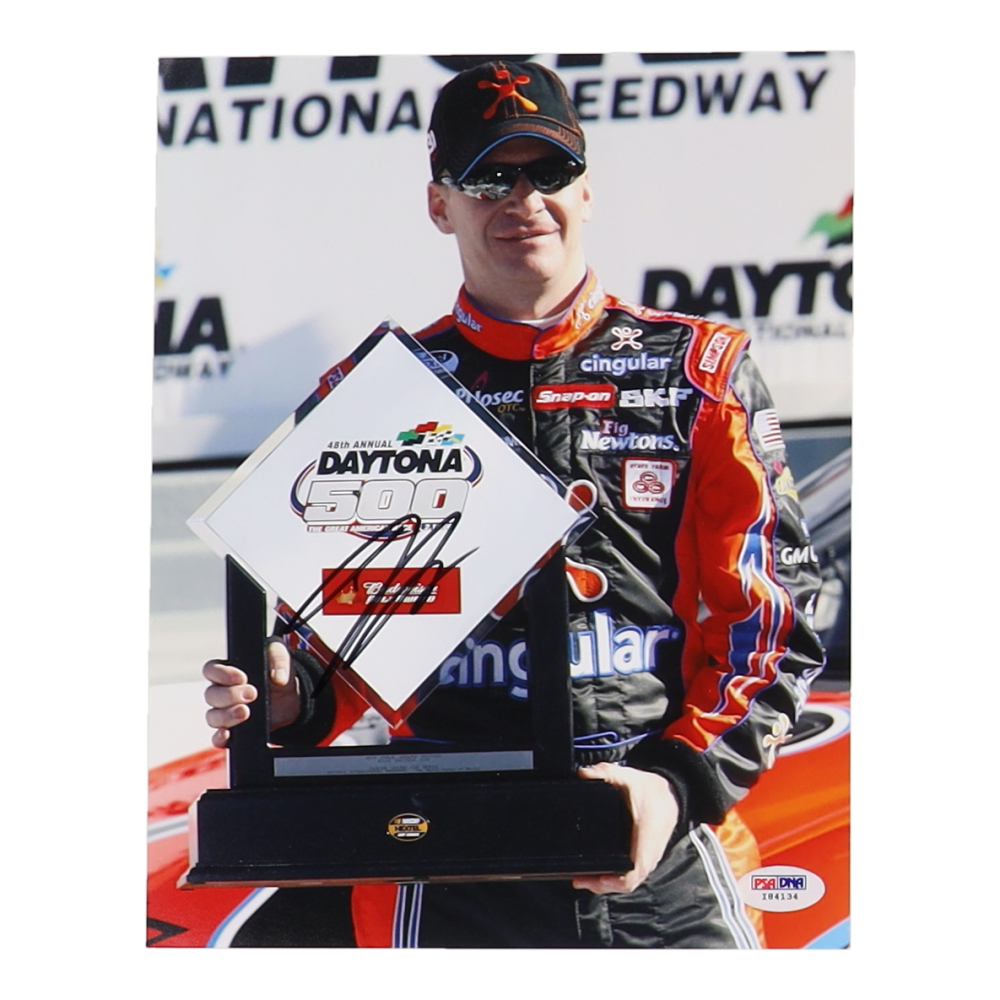 Jeff Burton Signed NASCAR 8x10 Photo (PSA) | Pristine Auction