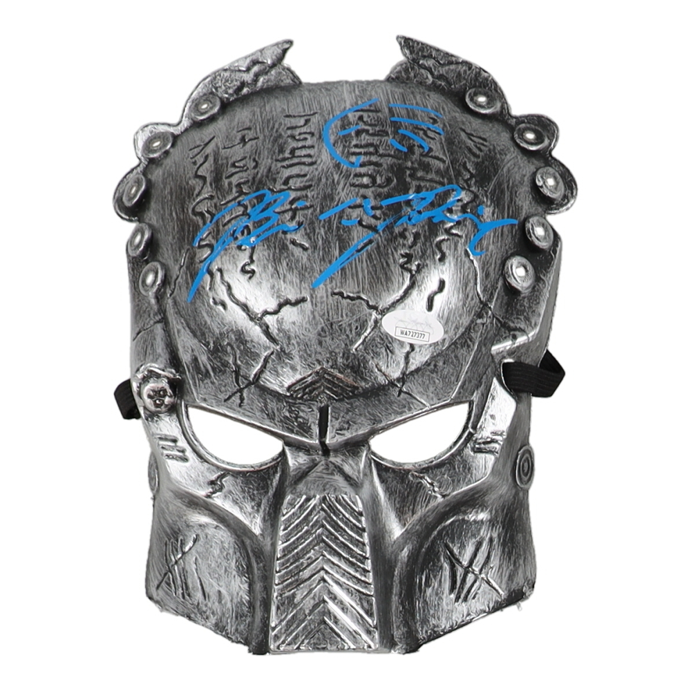 Brian A. Pince Signed "The Predator" Mask Predator Sketch (JSA ...