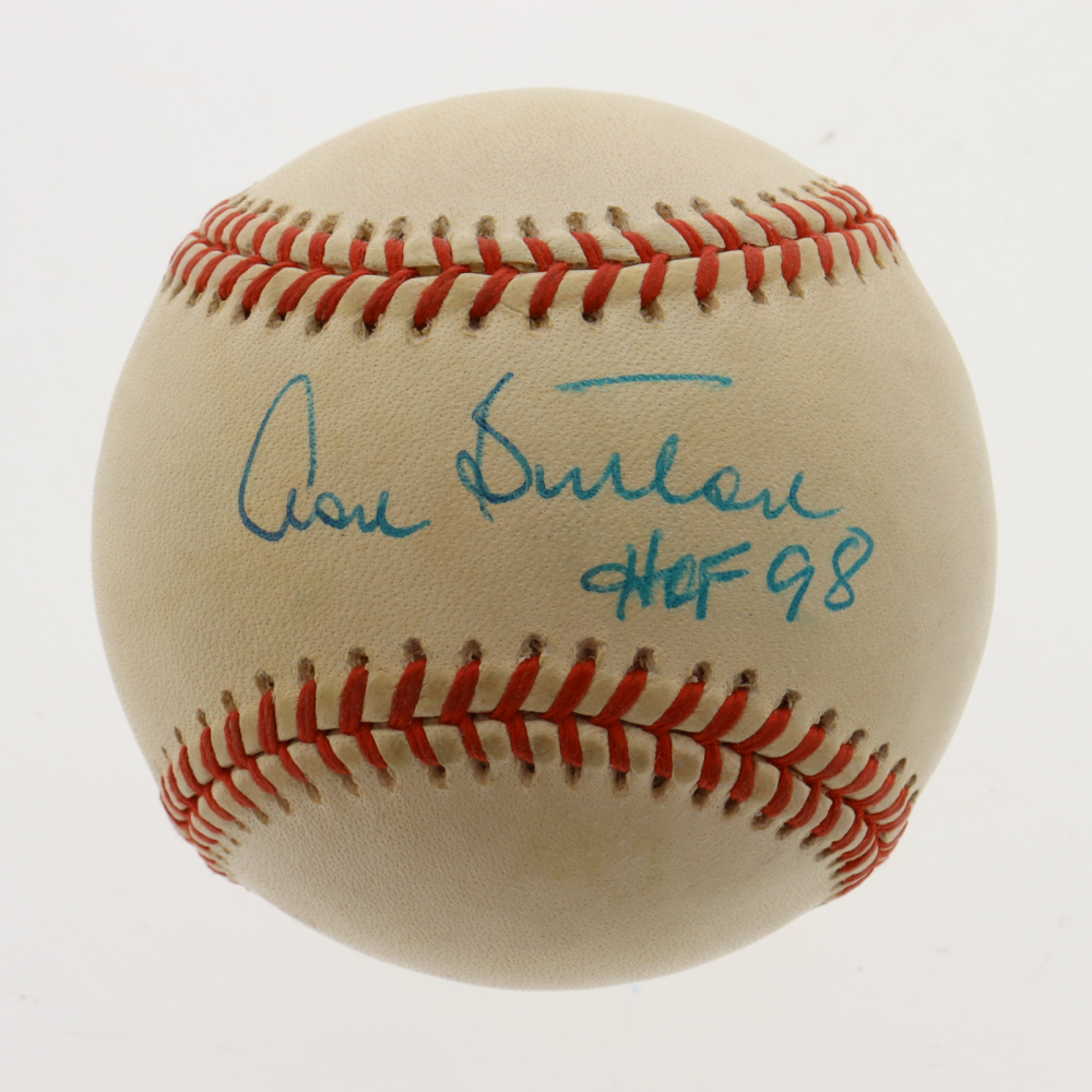 Don Sutton Signed OML Baseball Inscribed "HOF 98" (JSA) | Pristine Auction