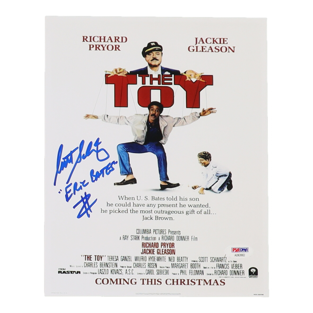 Scott Schwartz Signed "The Toy" 8x10 Photo Inscribed "Eric Bates ...