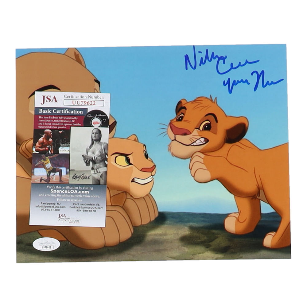 Niketa Calame Signed "The Lion King" 8x10 Photo Inscribed "Nala" (JSA ...