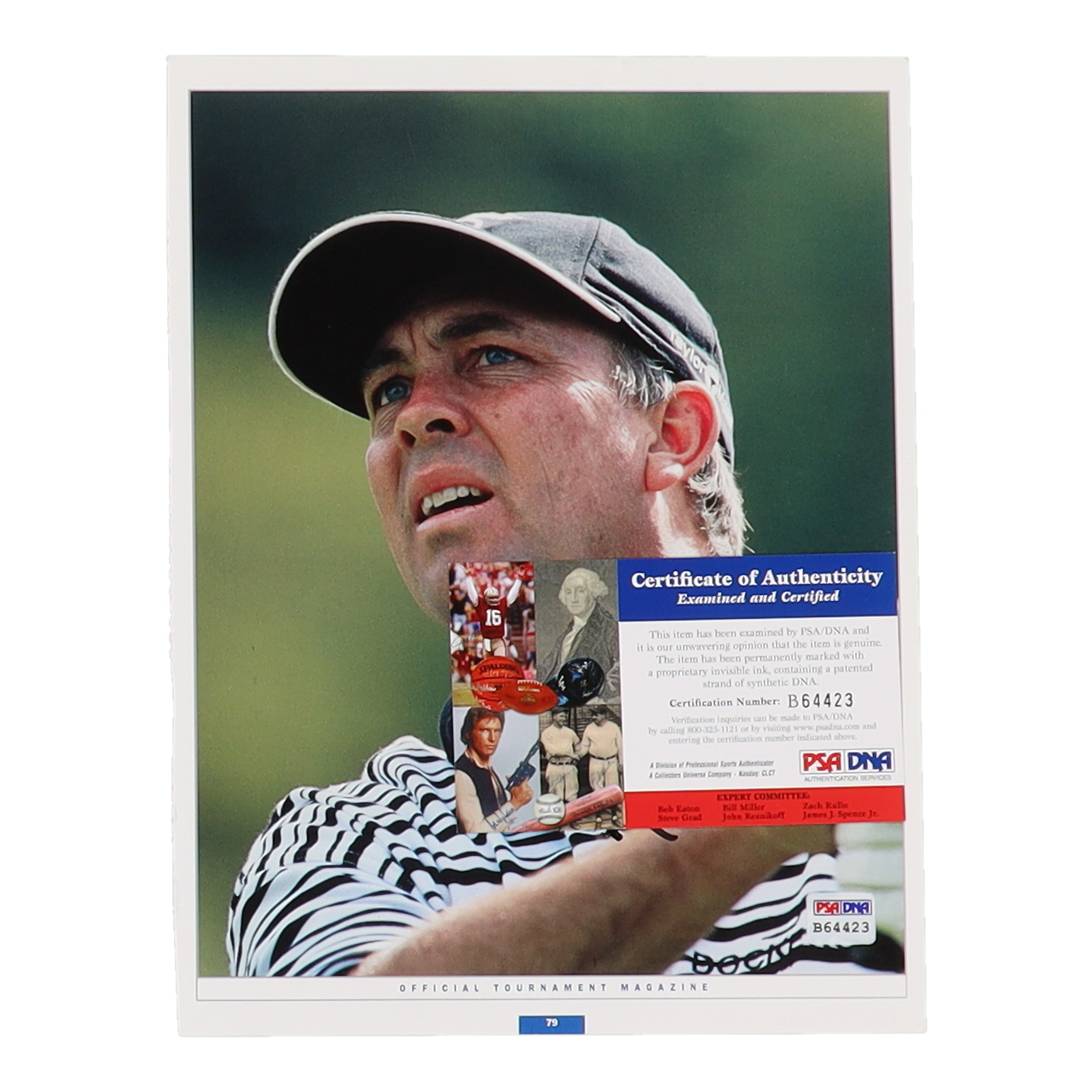 Tom Lebman Signed 8x10 Magazine Page (PSA) | Pristine Auction