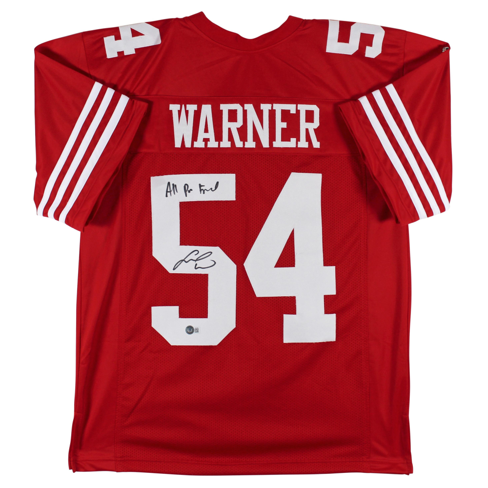 Fred Warner Signed Jersey Inscribed "All Pro Fred" (Beckett) | Pristine ...