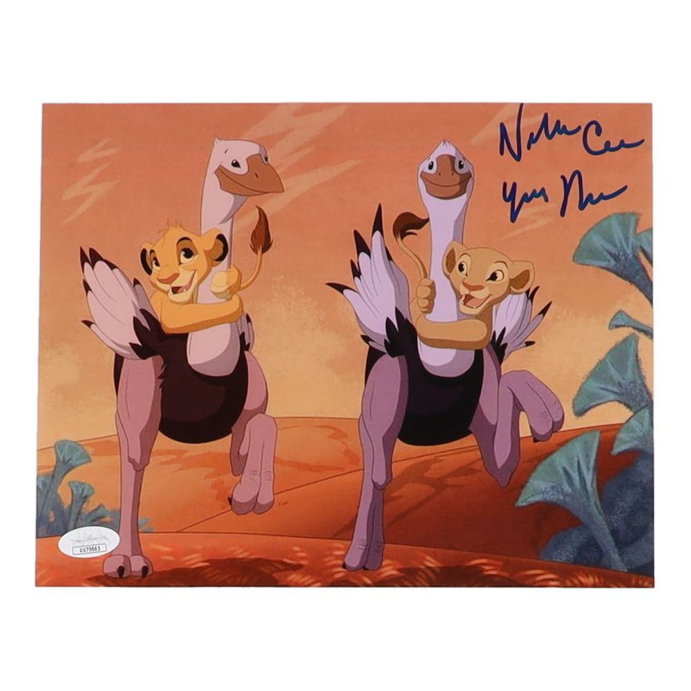 Niketa Calame Signed "The Lion King" 8x10 Photo Inscribed "Young Nala ...