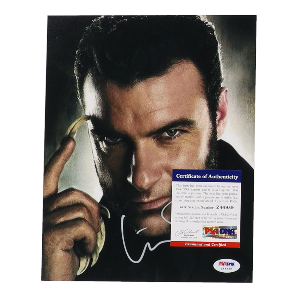 Liev Schreiber Signed "X-Men Origins: Wolverine" 8x10 Photo (PSA ...
