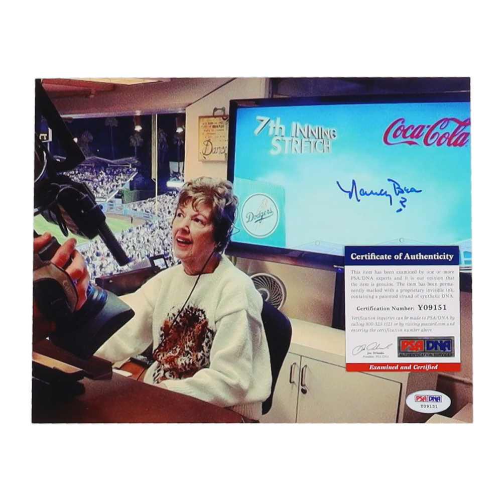 Nancy Bea Signed 8x10 Photo (PSA) | Pristine Auction