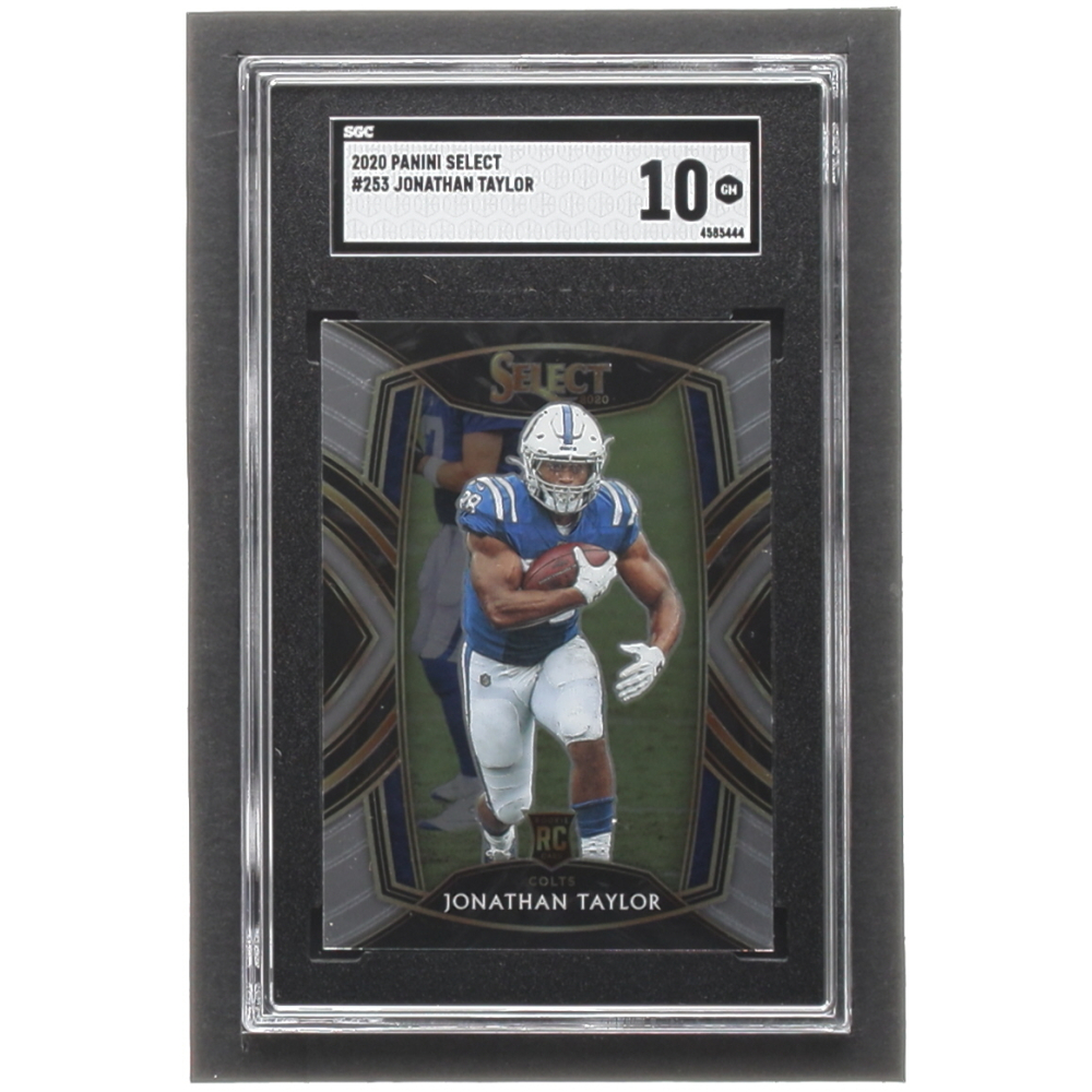 Jonathan Taylor 2020 Select #253 RC (SGC 10) | Pristine Auction