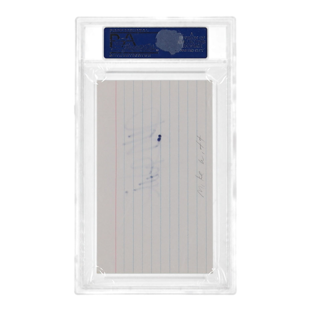 Mike Witt Signed Cut (PSA) | Pristine Auction