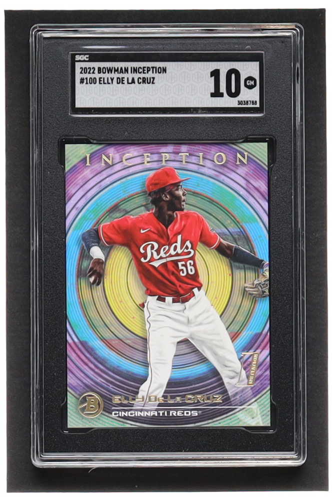 Elly De La Cruz 2022 Bowman Inception #100 RC (SGC 10) | Pristine Auction