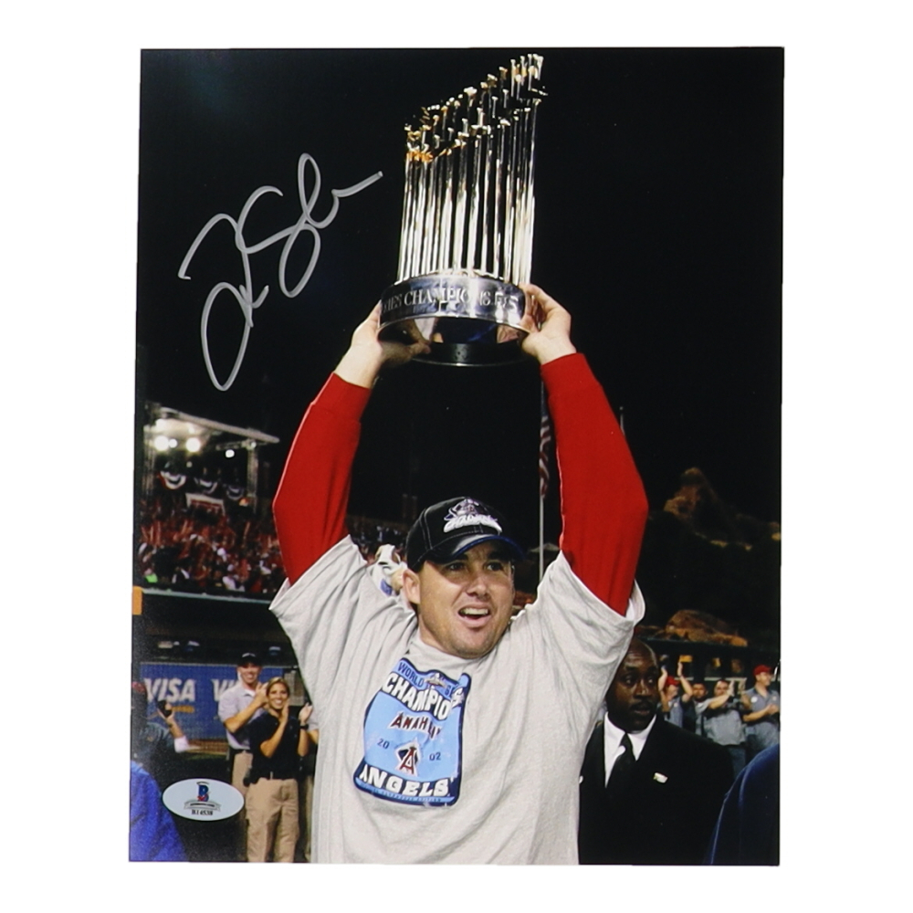 Tim Salmon Signed Angels 8x10 Photo (Beckett) | Pristine Auction