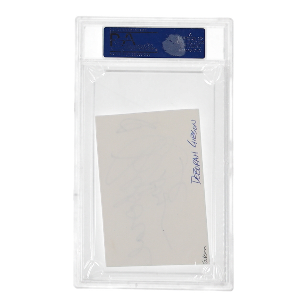Debbie Gibson Signed Cut (PSA) | Pristine Auction
