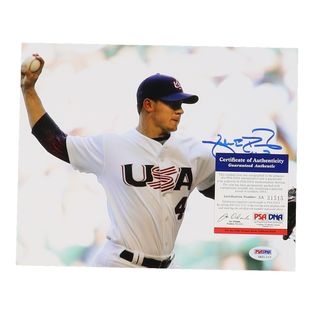 Jake Peavy Signed 8x10 Photo (PSA) | Pristine Auction