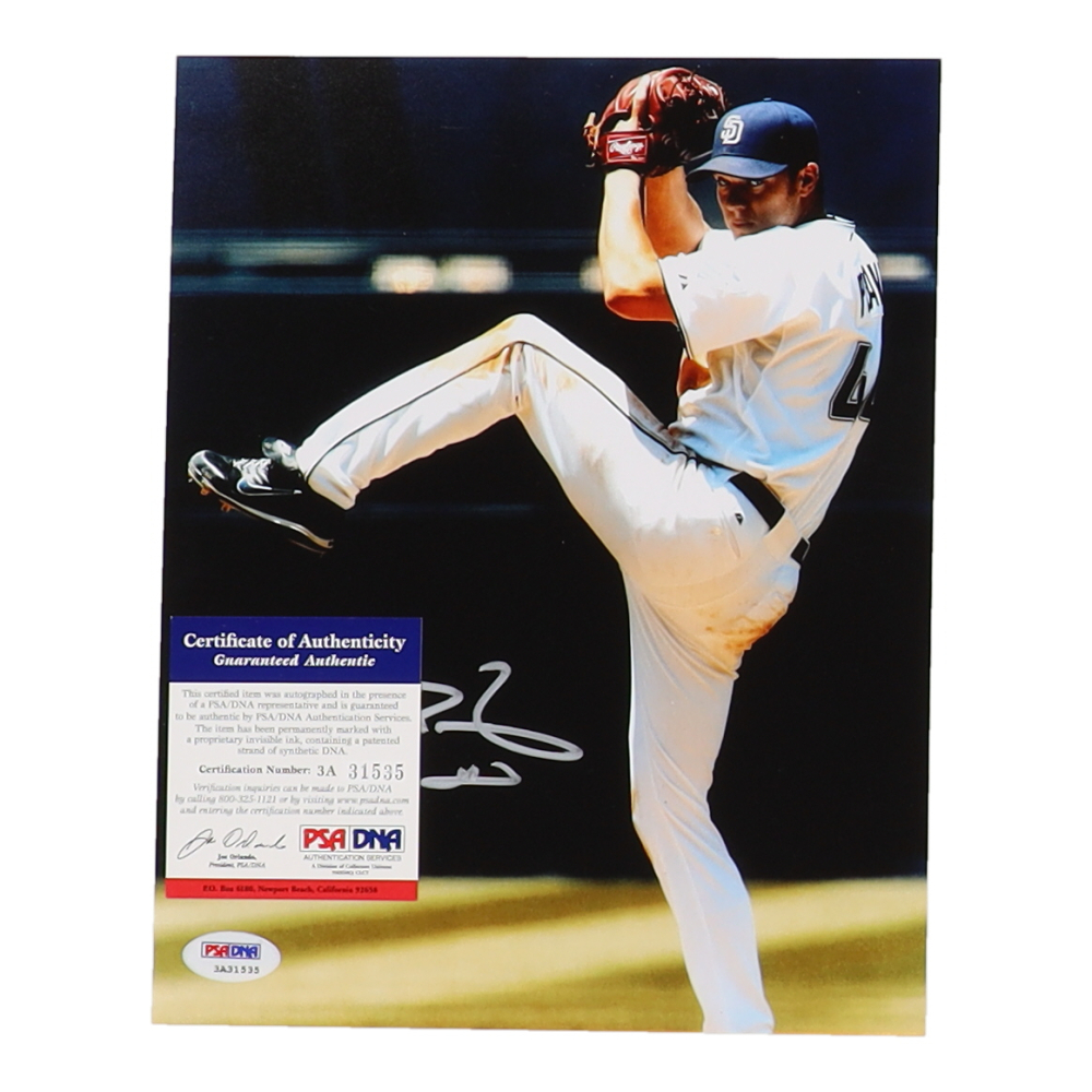 Jake Peavy Signed Padres 8x10 Photo (PSA) | Pristine Auction