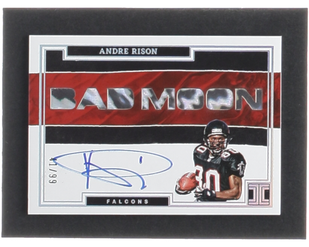 Andre Rison 2022 Panini Impeccable Impeccable Nickname Autographs #10 #41/99 | Pristine Auction