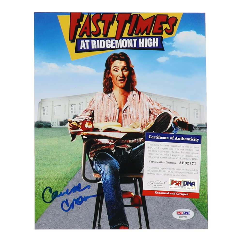 Cameron Crowe Signed "Fast Times at Ridgemont High" 8x10 Photo (PSA ...