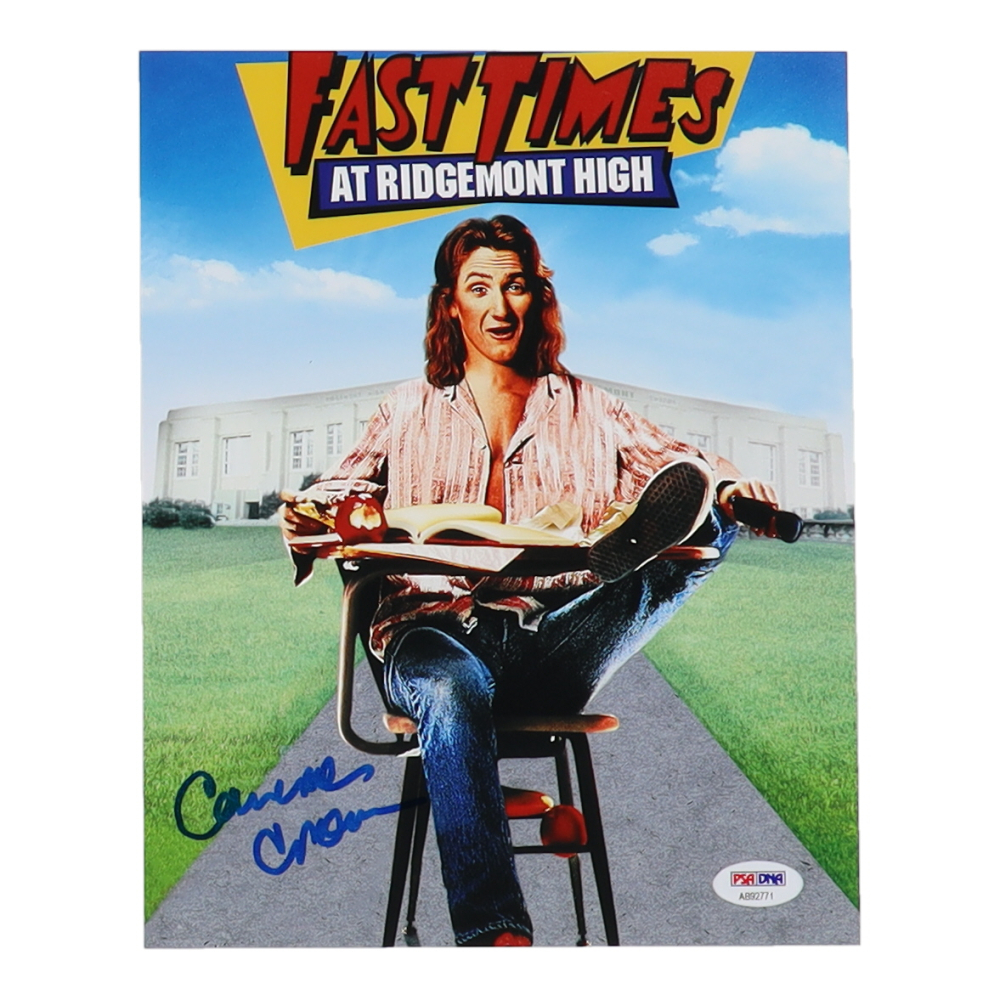 Cameron Crowe Signed "Fast Times at Ridgemont High" 8x10 Photo (PSA ...