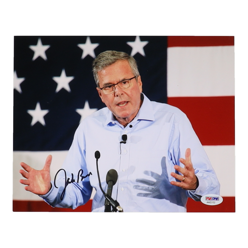 Jeb Bush Signed 8x10 Photo (PSA) | Pristine Auction