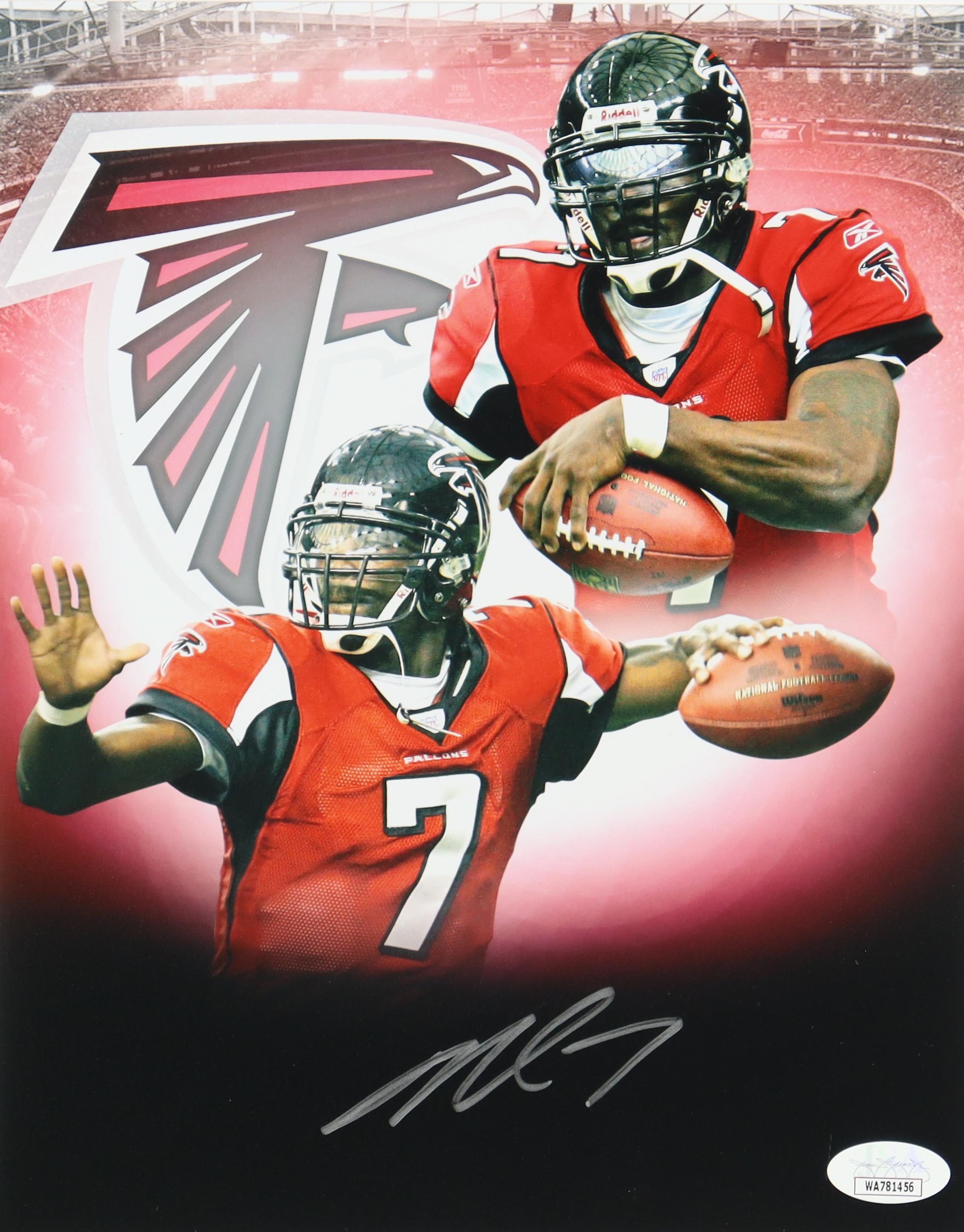 Michael Vick Signed Falcons 8x10 Photo (JSA) | Pristine Auction