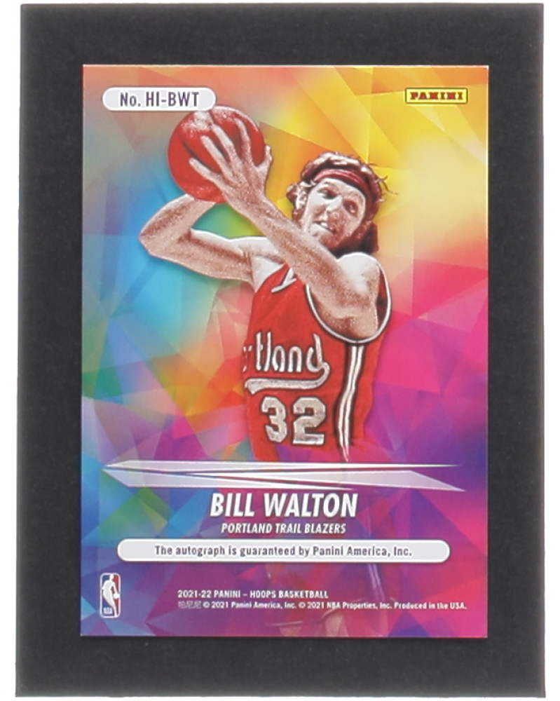 Bill Walton 2021-22 Hoops Hoops Ink Hyper Gold #20 | Pristine Auction