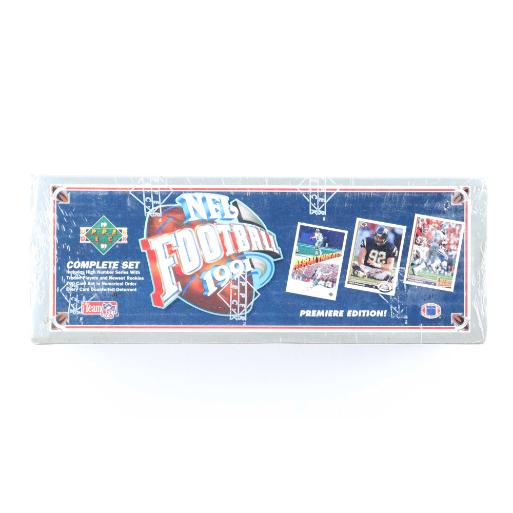 1991 Upper Deck NFL Football Complete Set of (700) Football Cards ...
