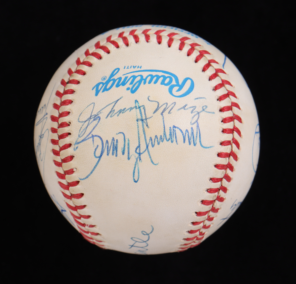 50 Home Run Club OAL Baseball Signed By (9) with Mickey Mantle, Willie ...
