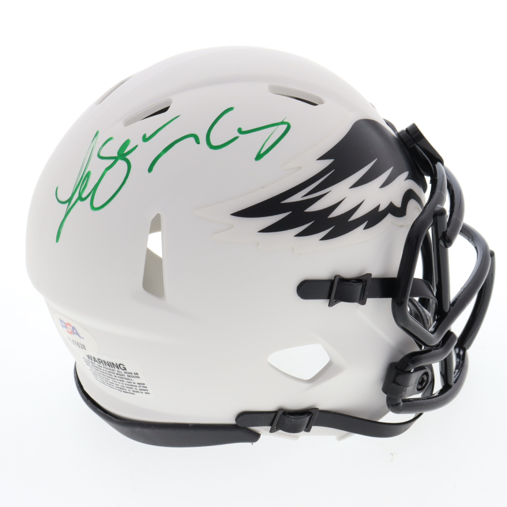 LeSean McCoy Signed Eagles Lunar Eclipse Alternate Speed Mini Helmet ...