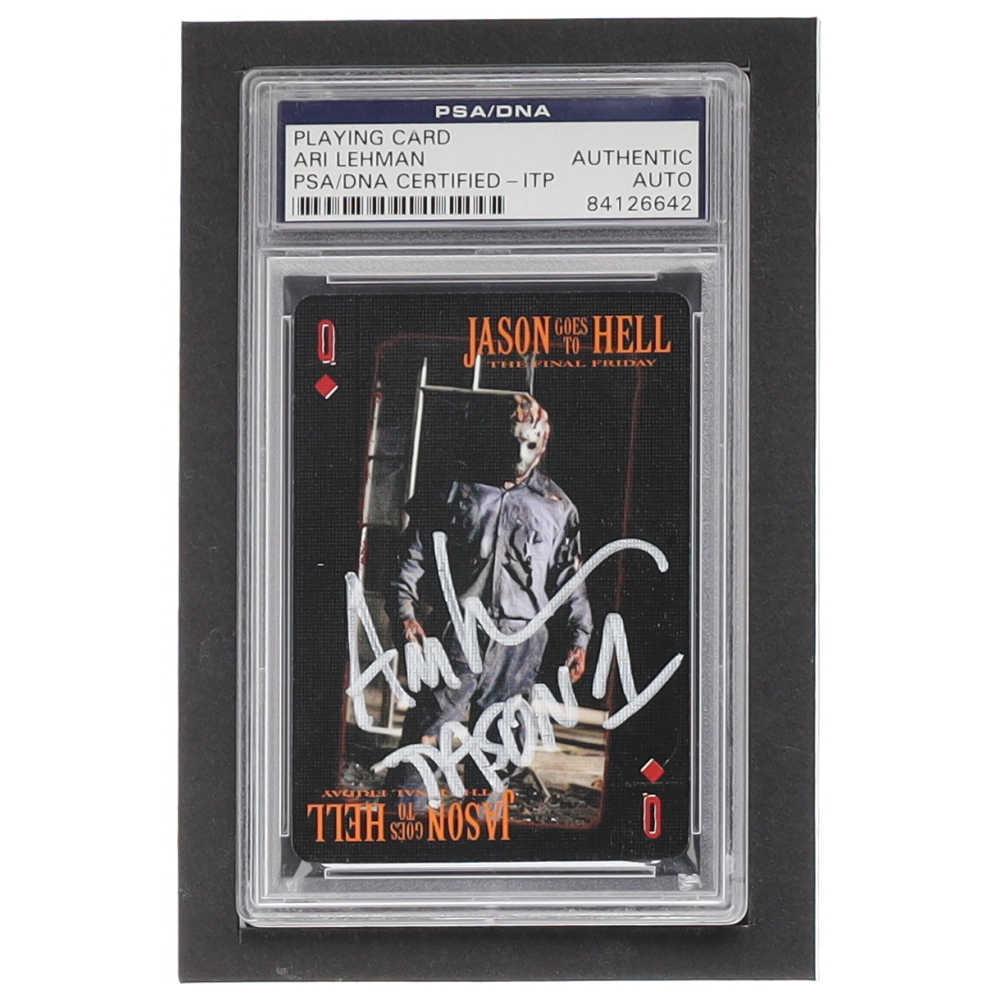Ari Lehman Signed "Jason Goes to Hell: The Final Friday" Queen of ...