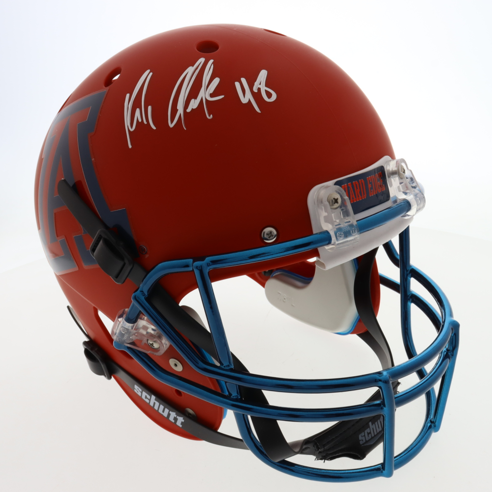 Rob Gronkowski Signed Arizona Wildcats Full-Size Matte Red Helmet ...