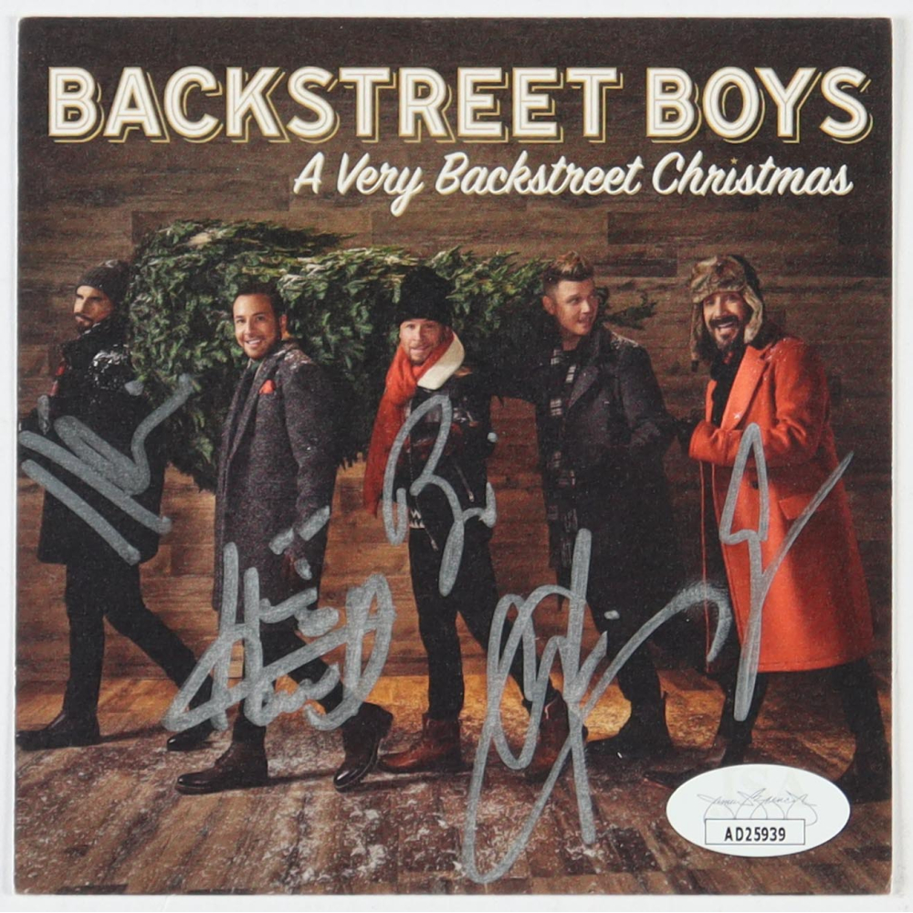 Backstreet Boys Signed Album CD Cover Signed by (5) with A.J. McLean ...